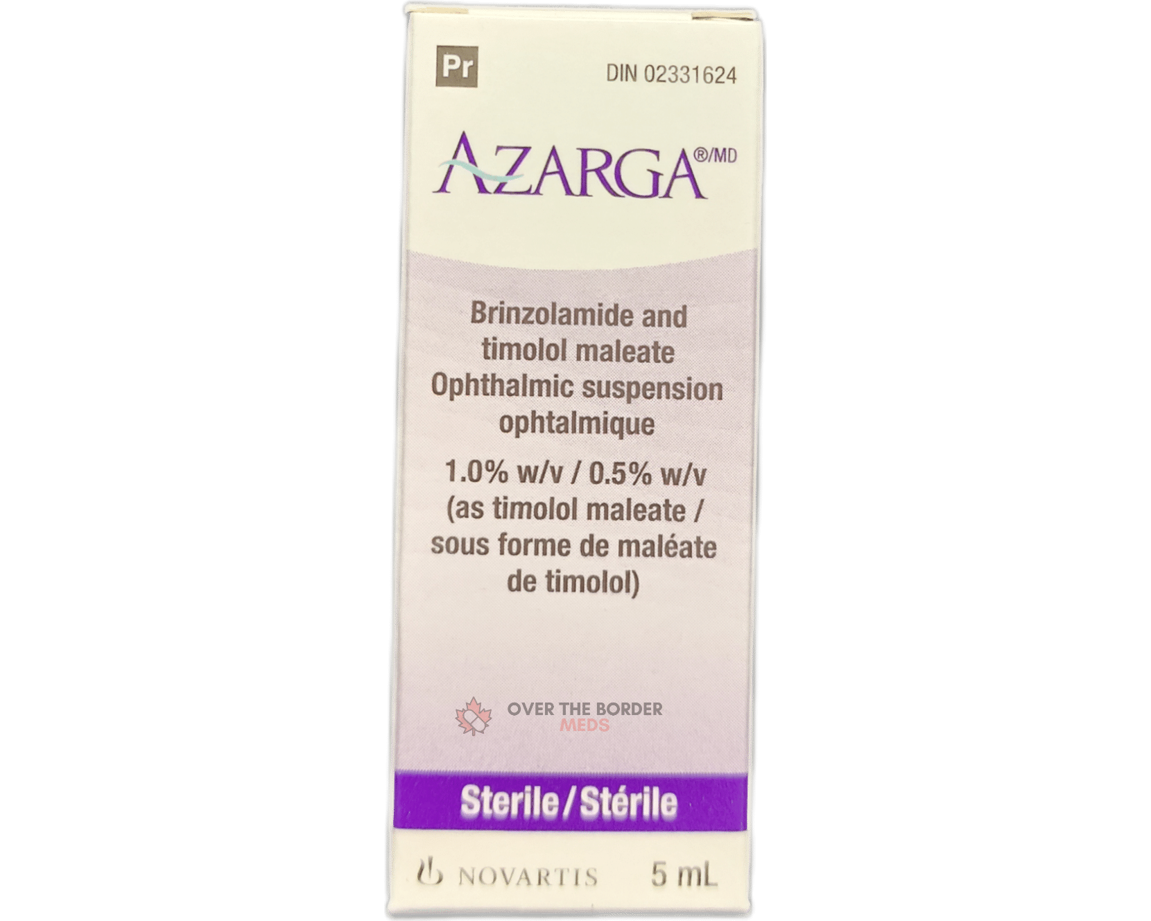 Over The Border Meds Azarga (Brinzolamide / Timolol) - Over The Border Meds