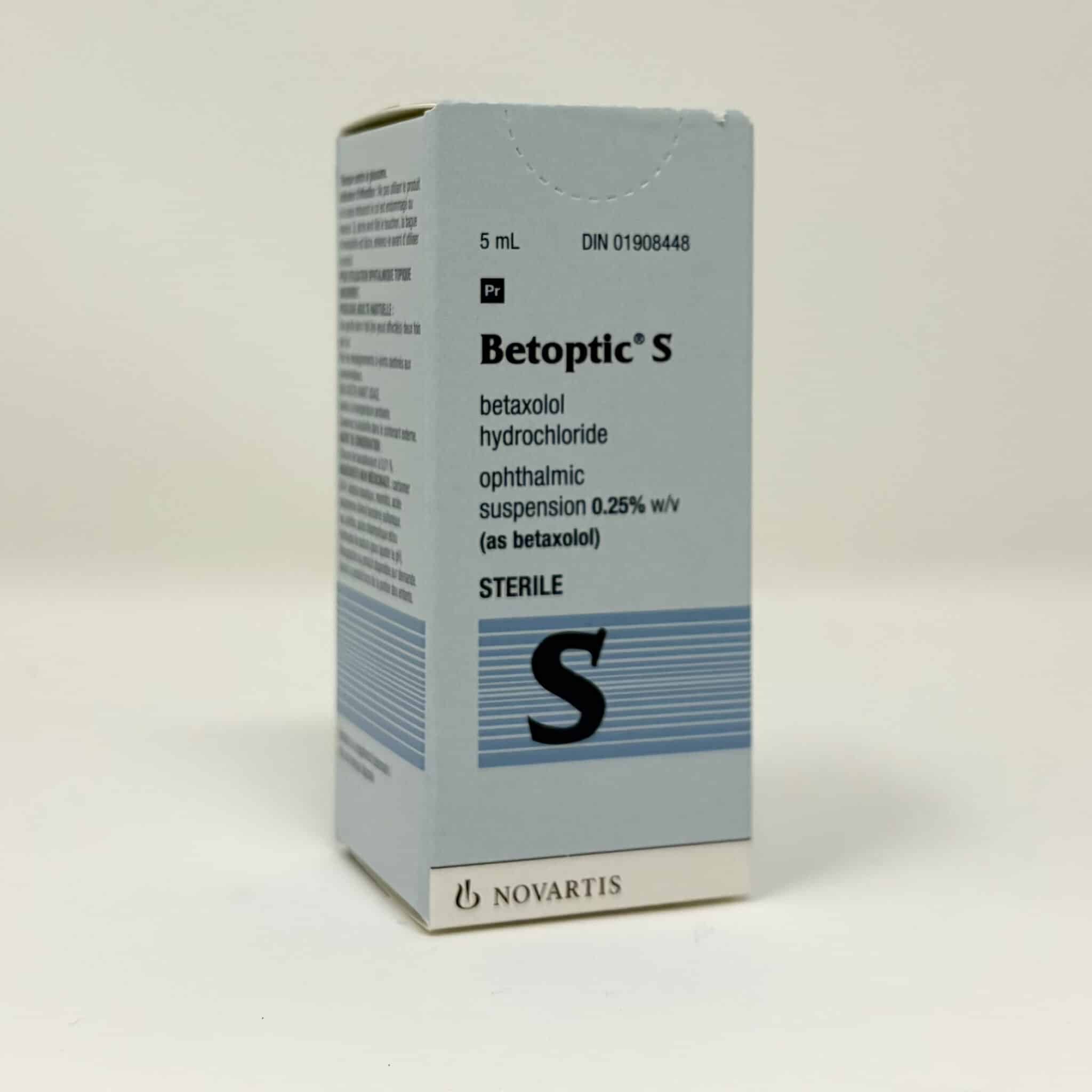 Buy Betoptic S (Betaxolol) from Canada Online - Over the Border Meds