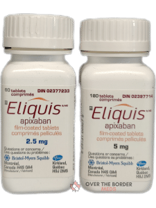 Over The Border Meds Eliquis (Apixaban) - Over The Border Meds