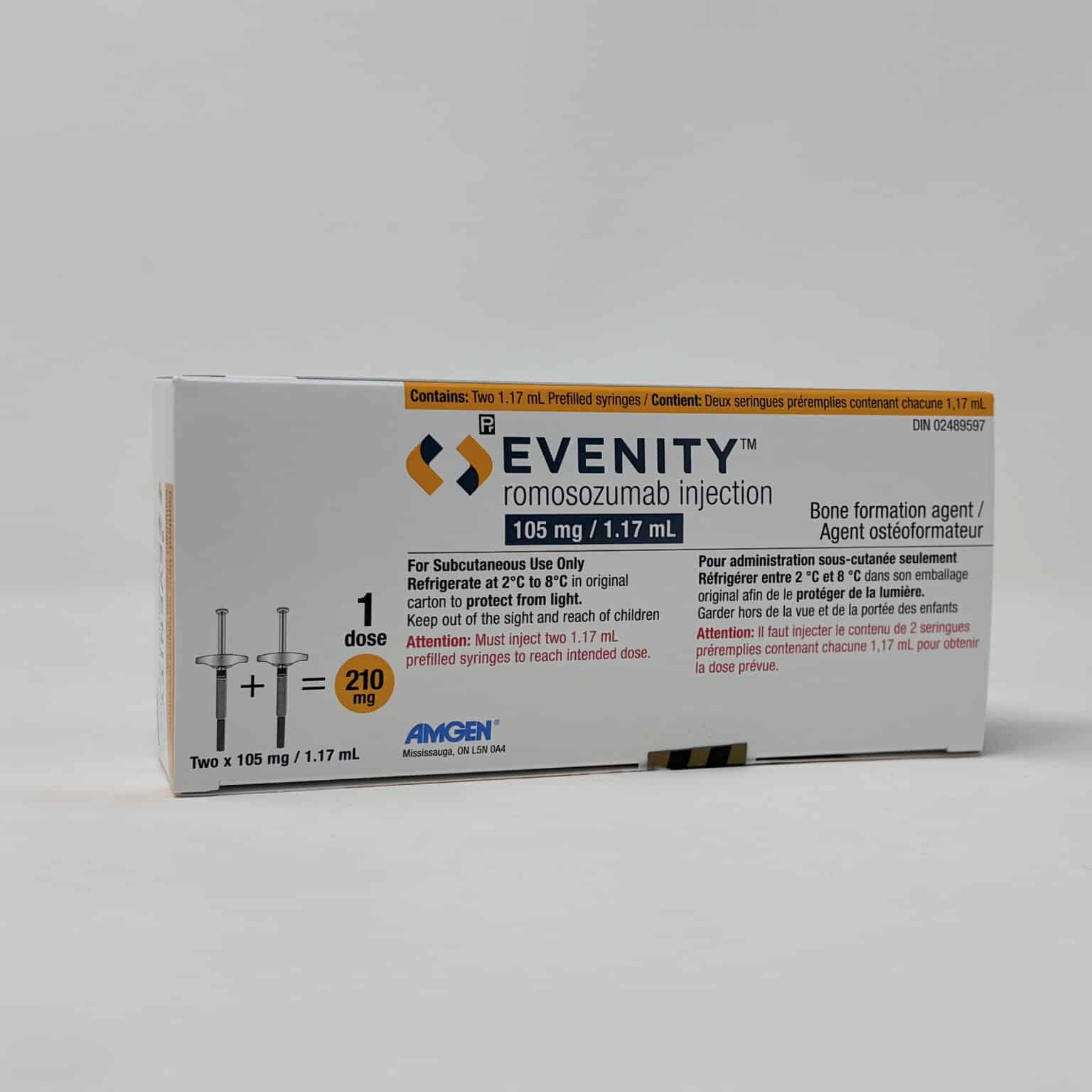 Buy Evenity Pre-filled Syringe from Canada Online - Over the Border Meds