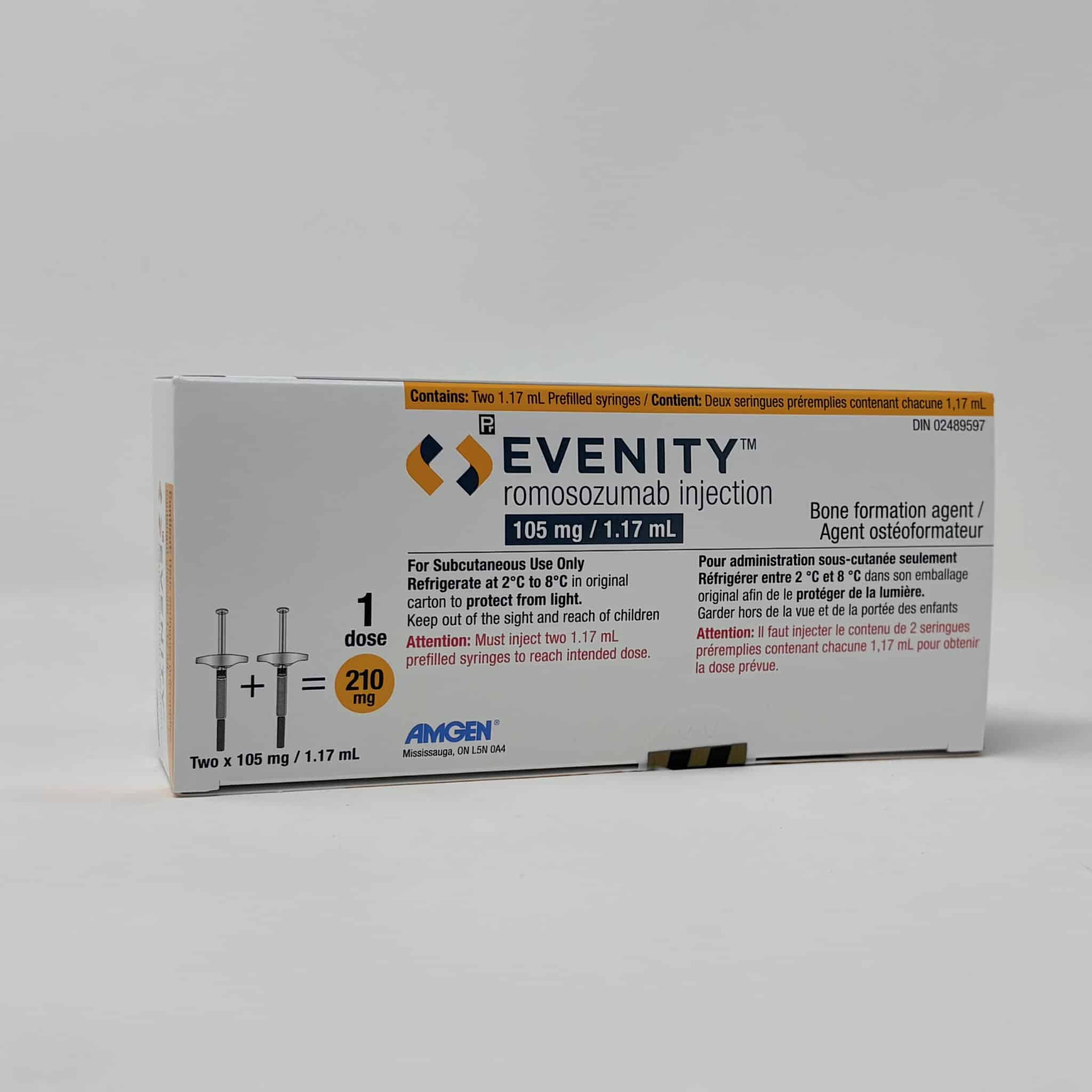 Buy Evenity Pre-filled Syringe from Canada Online - Over the Border Meds