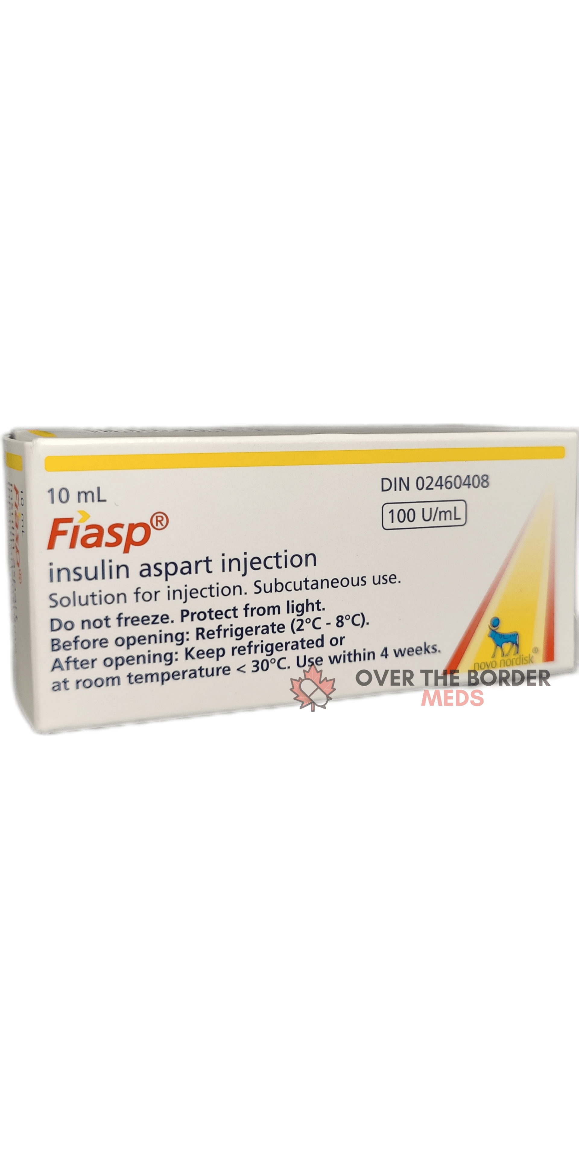 Over The Border Meds Fiasp Vial - Over The Border Meds