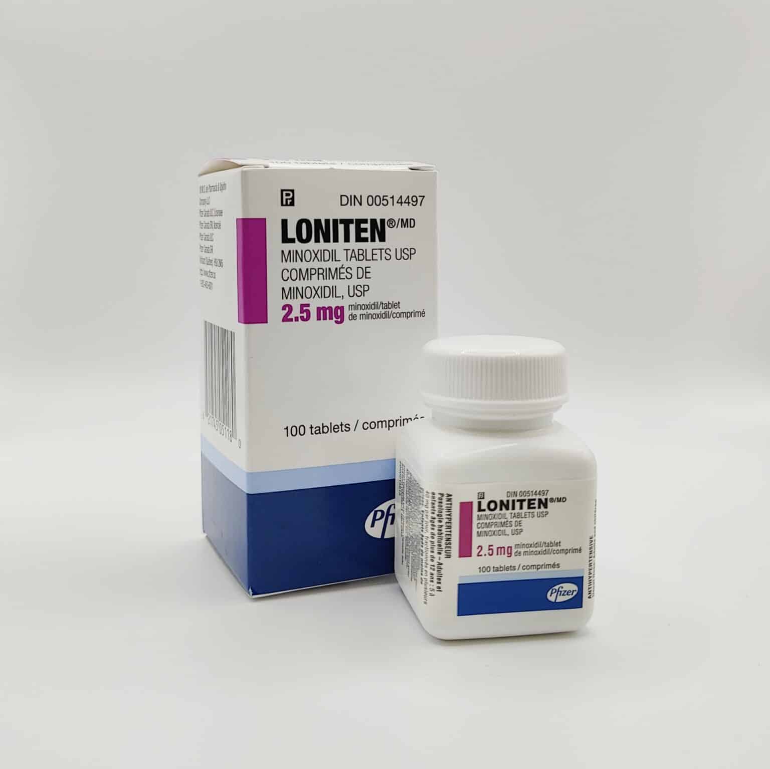 Buy Loniten (Minoxidil) from Canada Online - Over the Border Meds