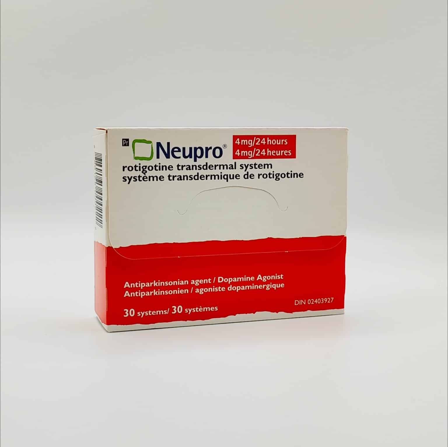 Buy Neupro (Rotigotine) from Canada Online - Over the Border Meds