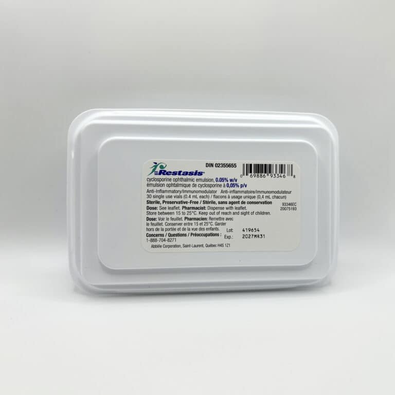 Buy Restasis 0.05% (Cyclosporine eye drops) from Canada Online - Over ...