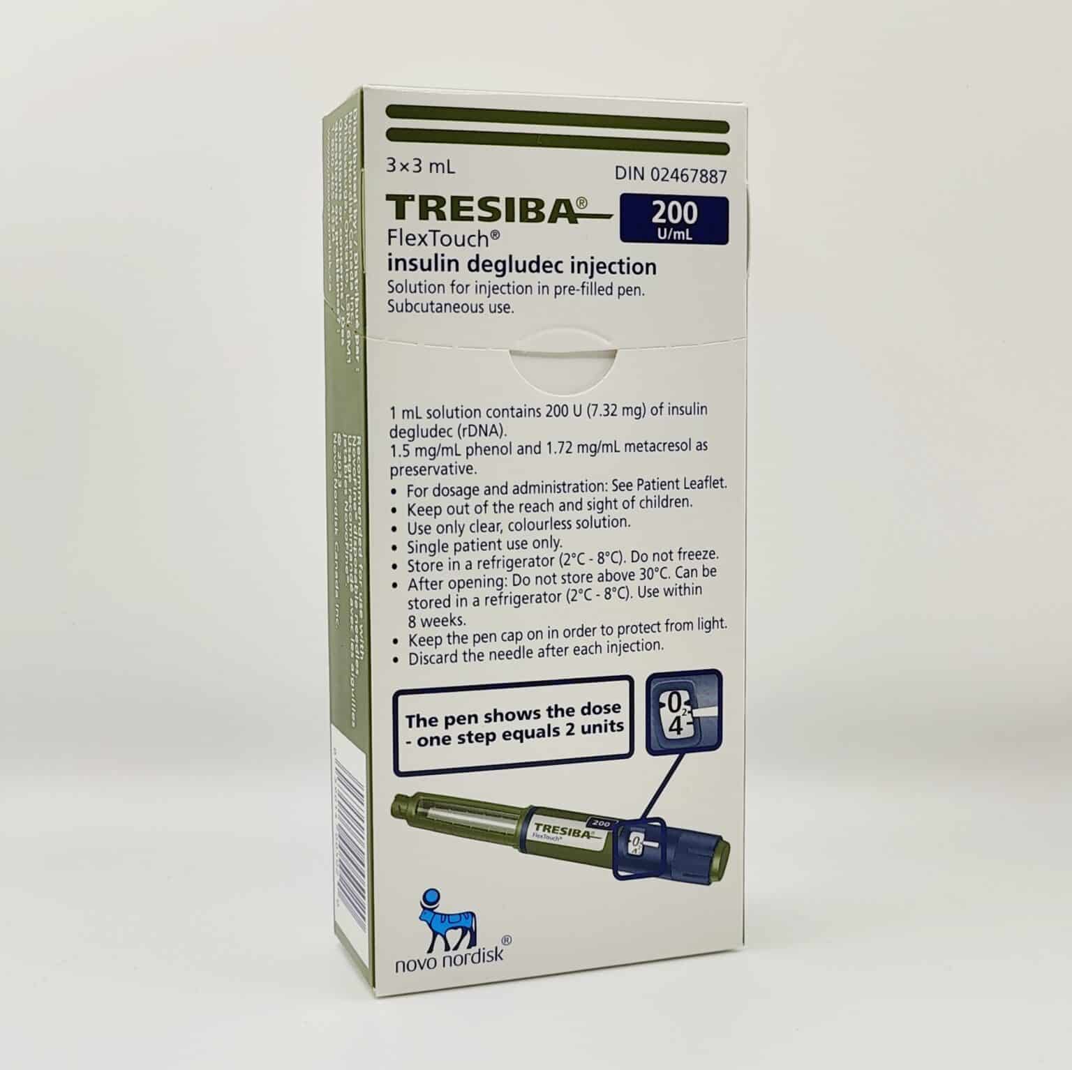 Buy Tresiba FlexTouch Insulin from Canada Online - Over the Border Meds