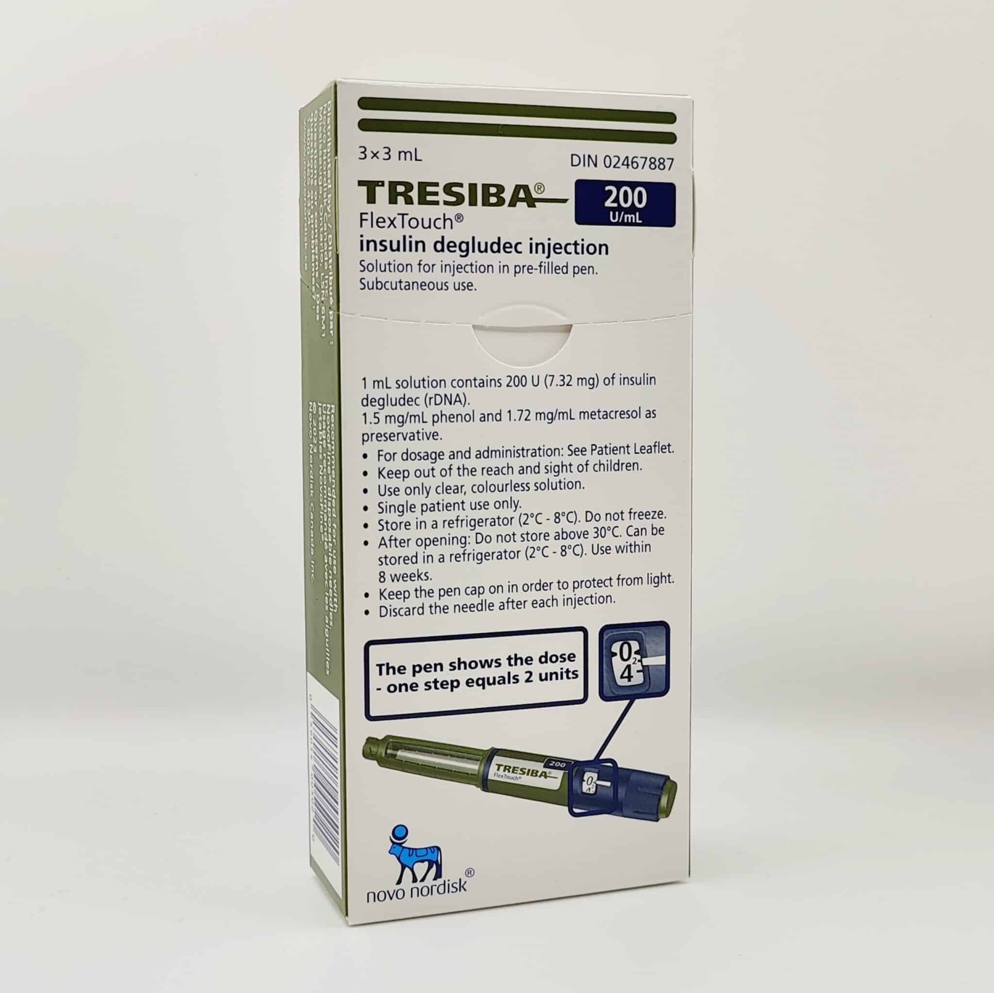 Buy Tresiba FlexTouch Insulin from Canada Online - Over the Border Meds