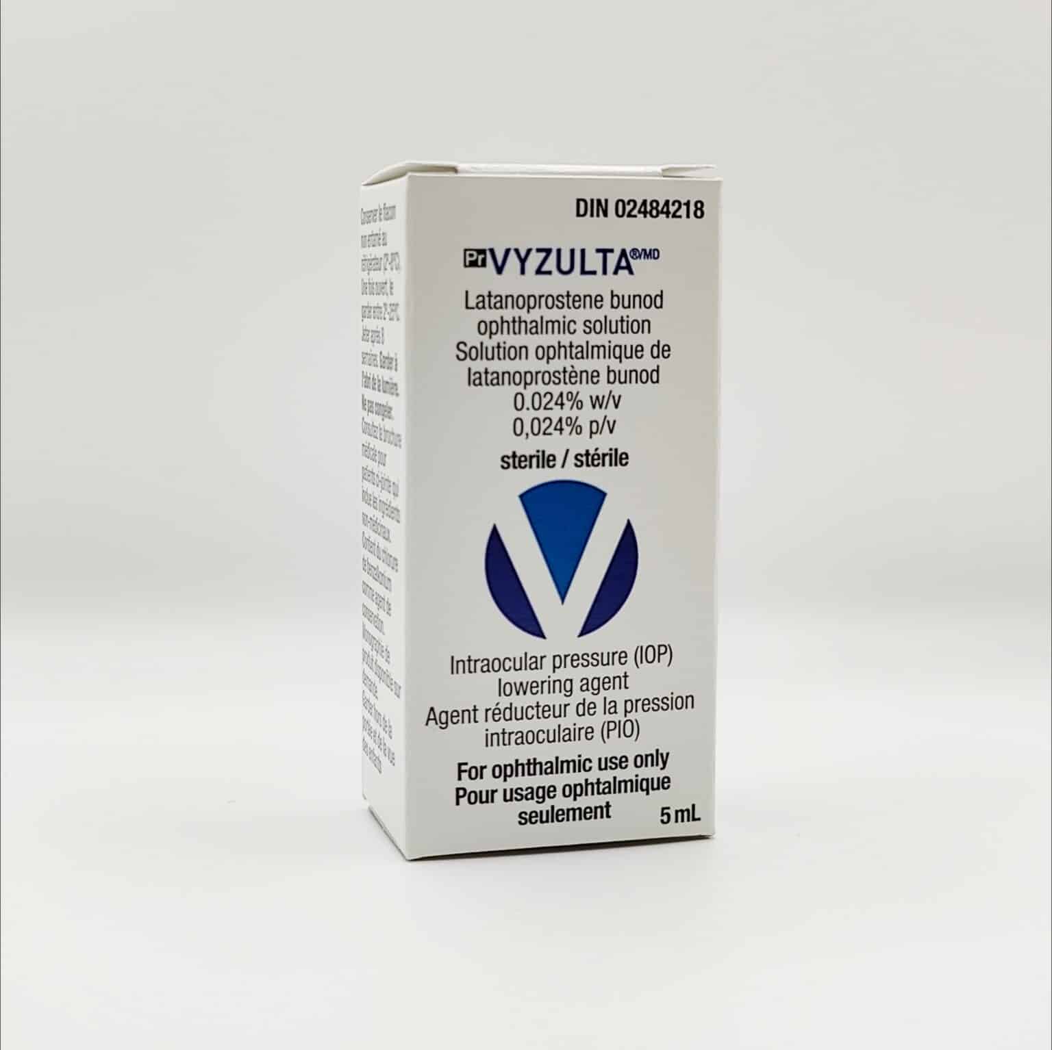 Buy Vyzulta 0.024% (Latanoprostene bunod) from Canada Online Pharmacy