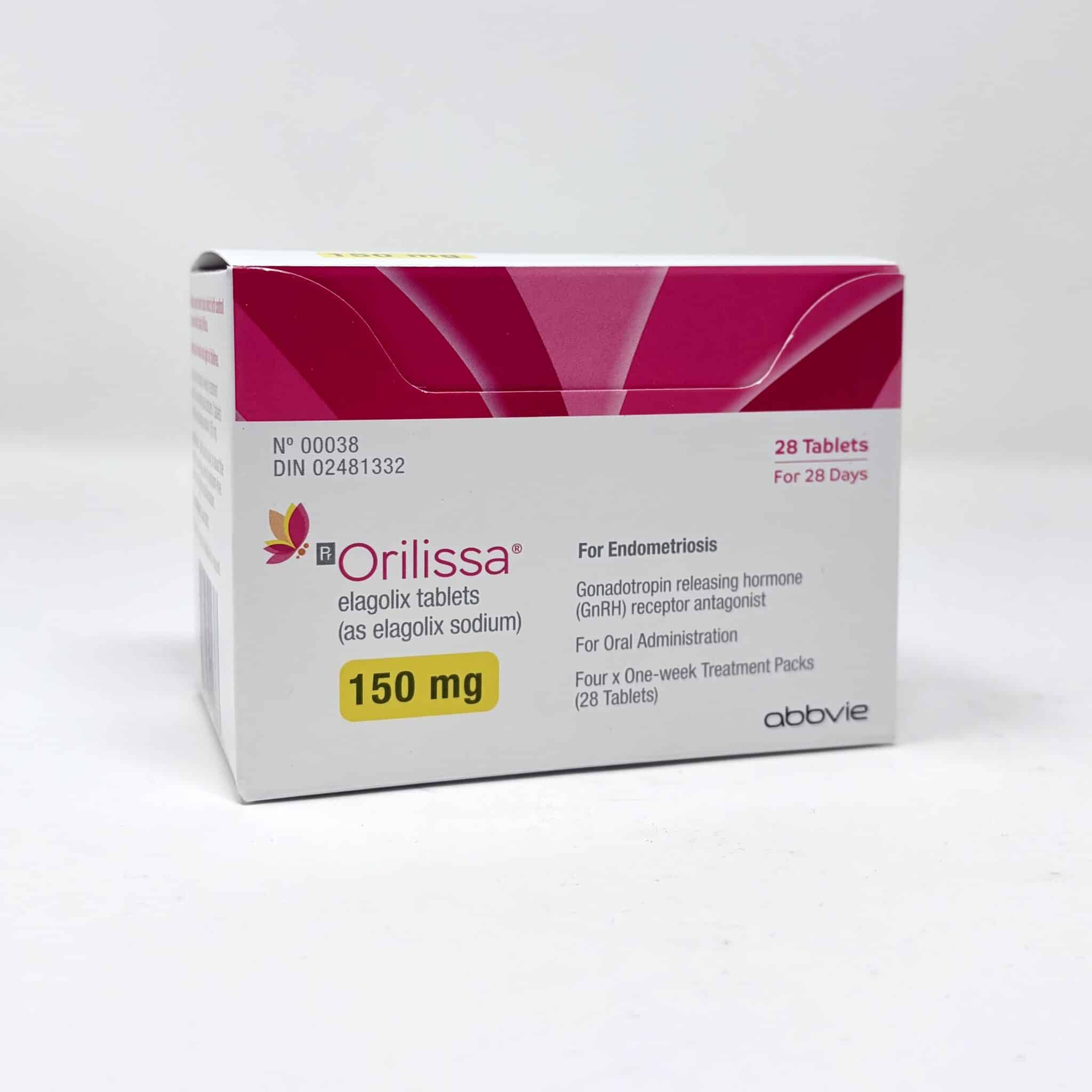 Buy Orilissa (Elagolix Sodium) from Canada Online - Over the Border Meds